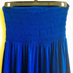 Joe Fresh | Dresses | Royal Blue Tube Dress | Poshmark